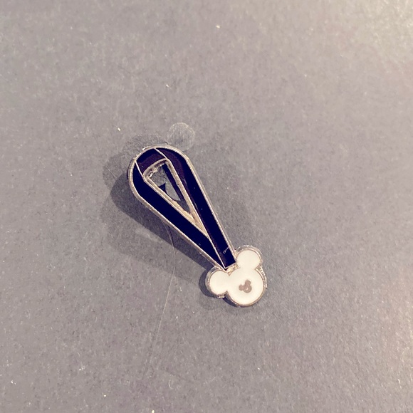 Disney | Other | Disney Pin Black Mickey Mouse Medal Or Lanyard | Poshmark